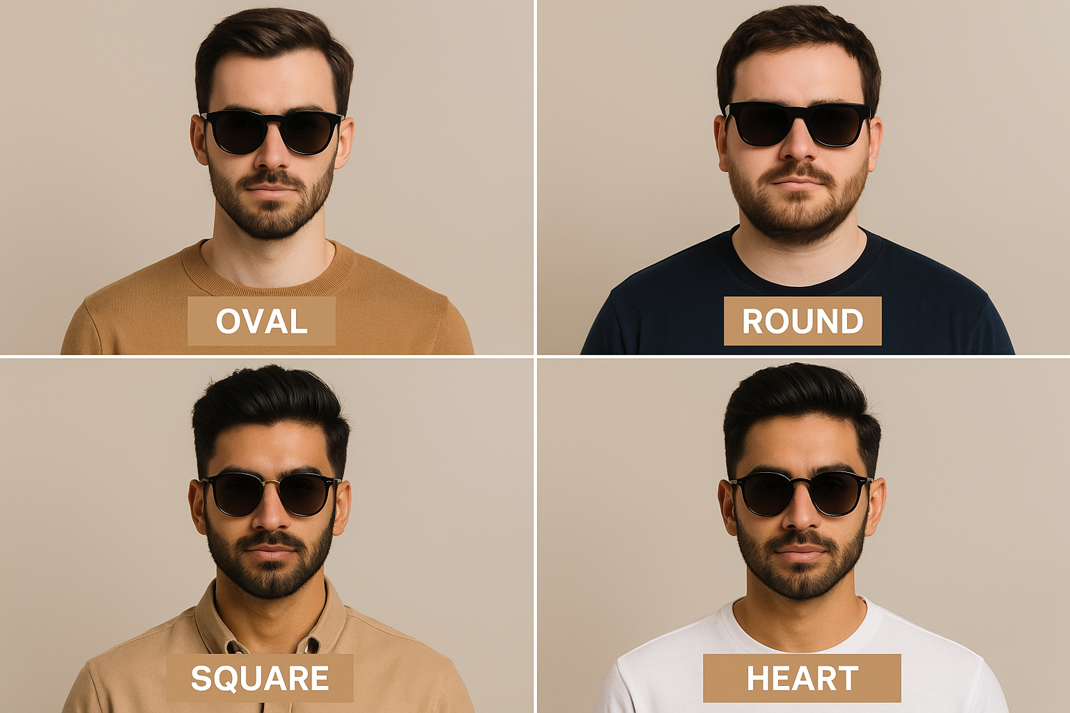 Best Sunglasses for Your Face Shape: A Complete Men’s Guide – Royaltail