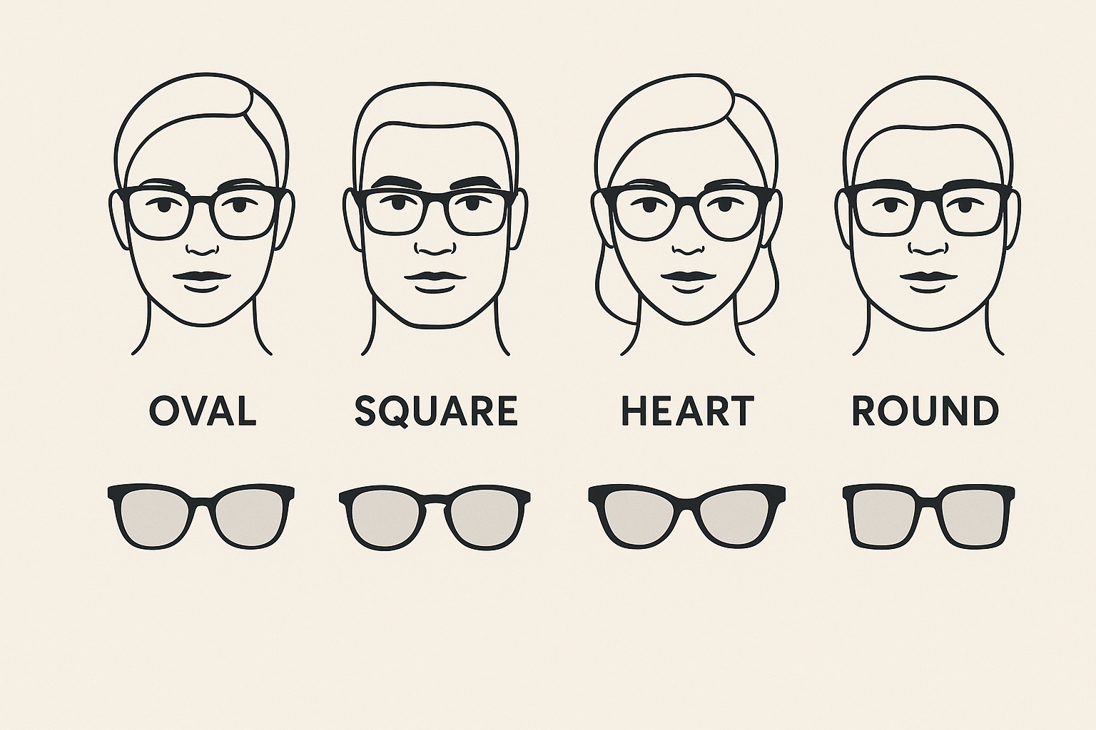 Face Shape & Frames: Your Style Guide to the Perfect Eyewear – ROYALTAIL
